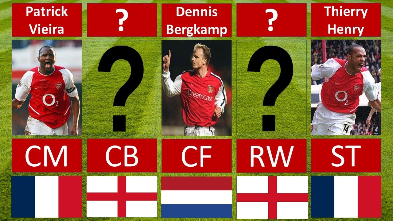 The Best Arsenal XI in History: Ultimate Legends - YouTube