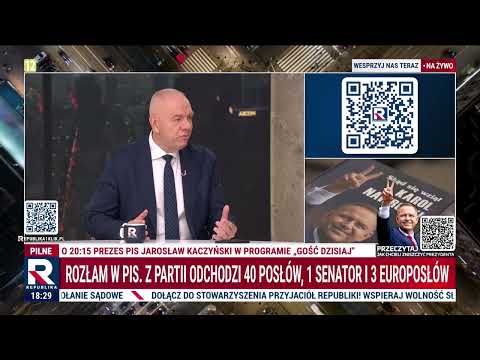 Sasin: Mateusz Morawiecki podjął decyzję o rozbiciu Prawa i Sprawiedliwości | Kłeczek Zaprasza