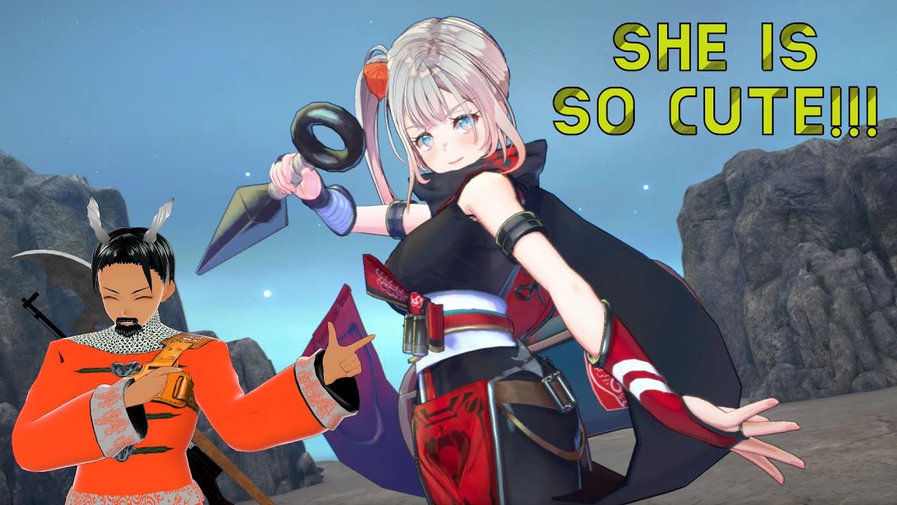 Vtuber trailer reaction to Samurai Maiden - Iyo Character - YouTube