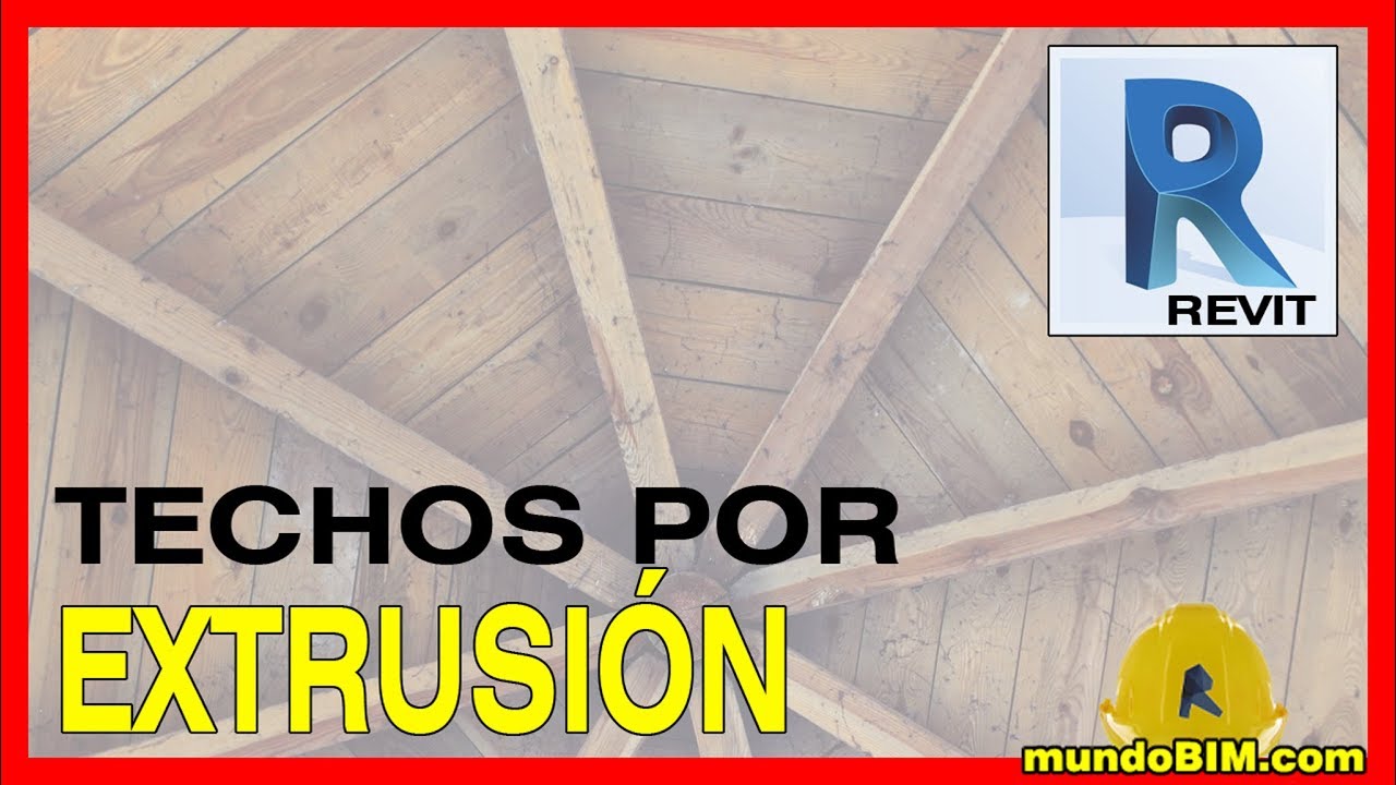 La herramienta de techos en Revit: techos por extrusión - YouTube