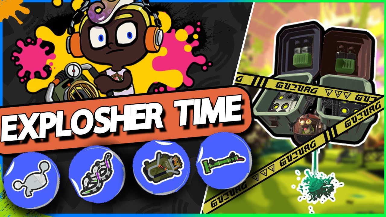 EXPLOSHER TIME - Community Fishing - Salmon Run Splatoon 3 - YouTube