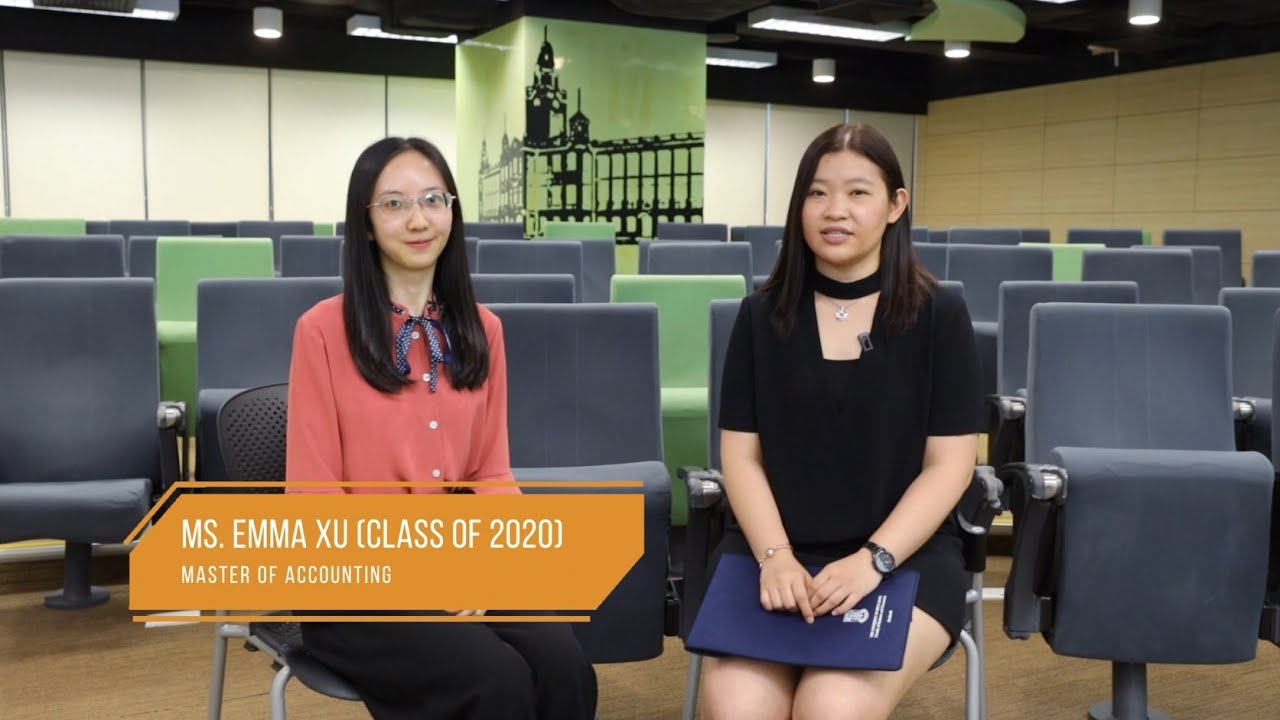 Master of Accounting: Emma Xu Class 2020 - YouTube