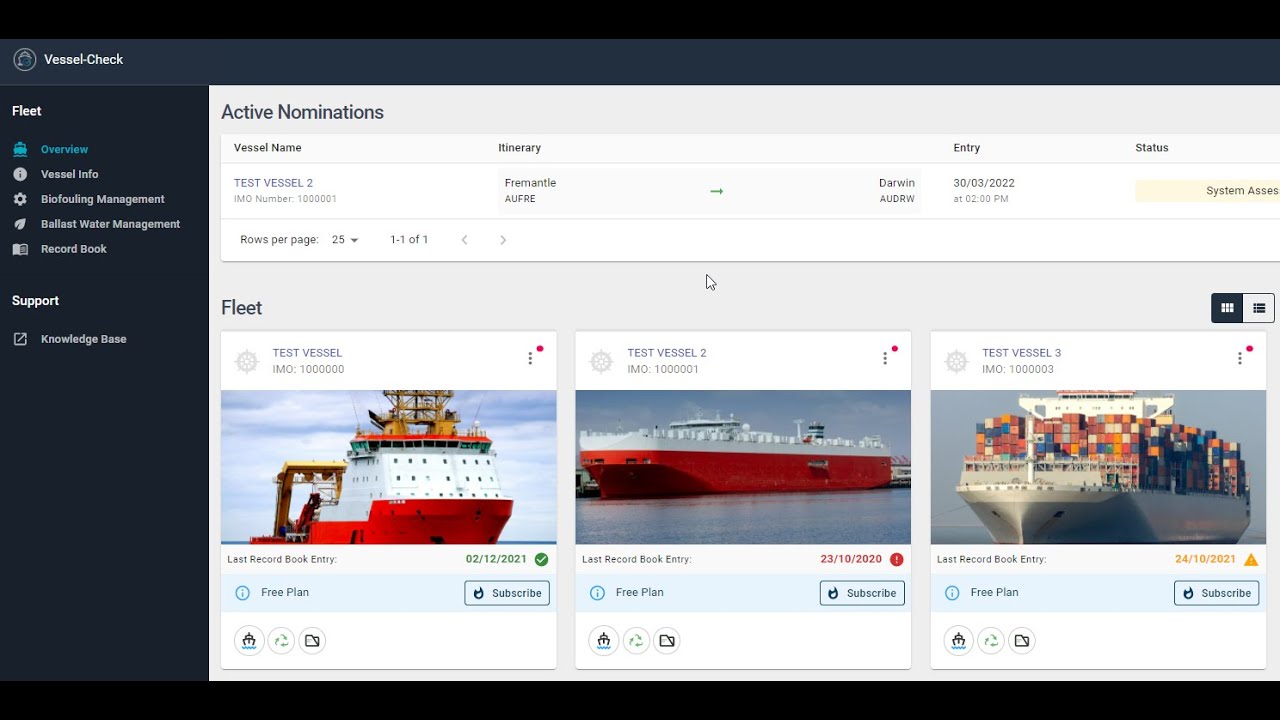 Vessel-Check - create a vessel profile - YouTube