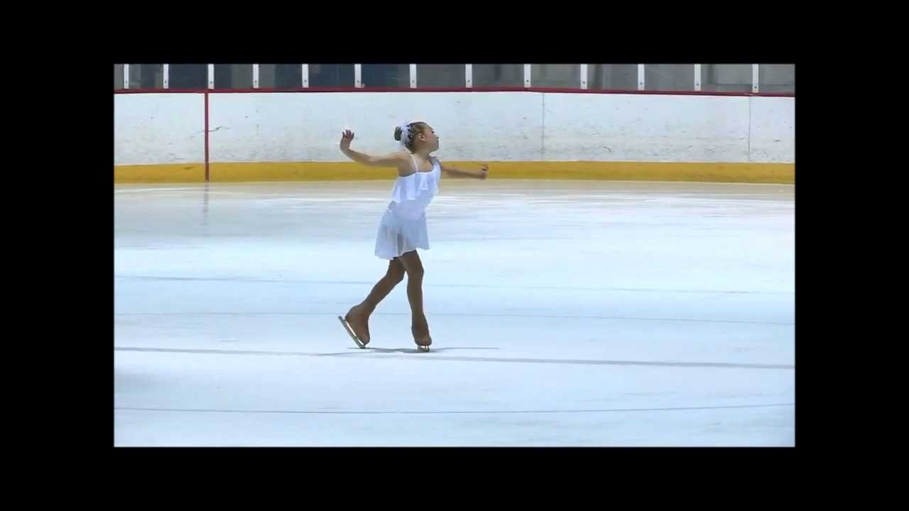 Gia Ice Skating To Angel from Dance Moms - YouTube
