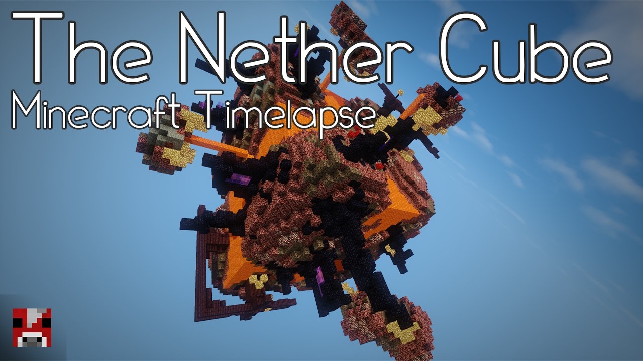 Minecraft Timelapse - NETHER CUBE WORLD! (World Download) - YouTube