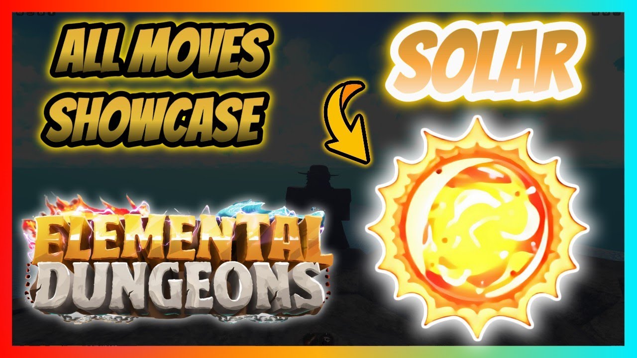 New Mythic Element Solar All Moves Showcase, Solar Showcase | Elemental ...