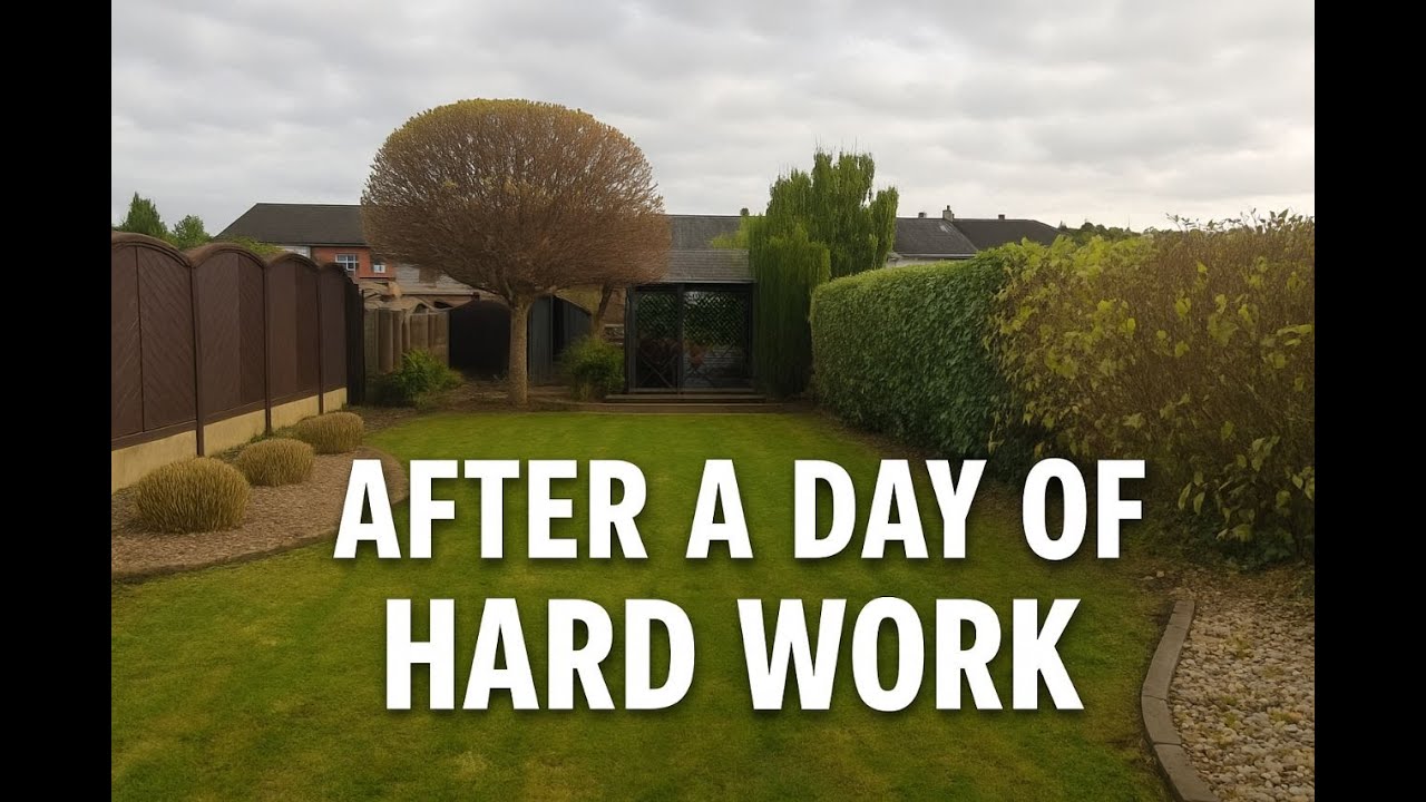 I FELL off the LADDER, The German Gardener - YouTube