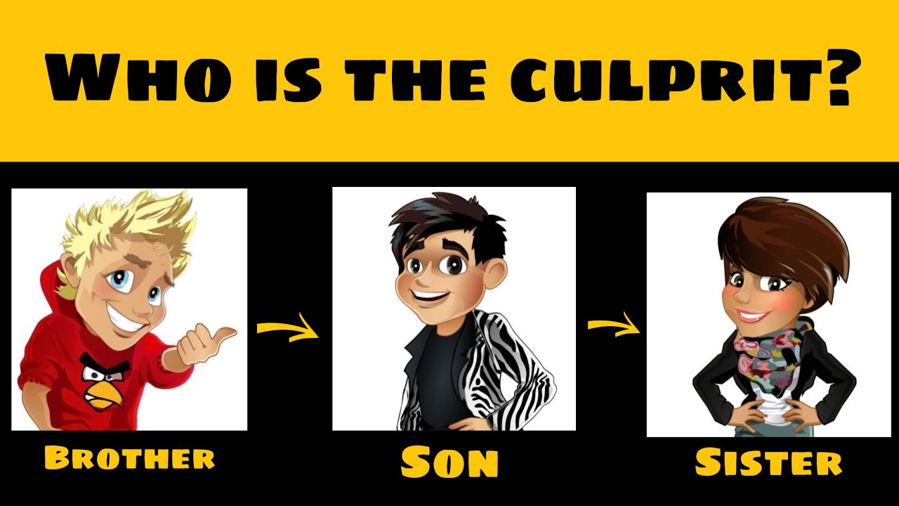 Who is the Culprit?|Riddles#2|In Tami|Facts Vibe| #riddles - YouTube