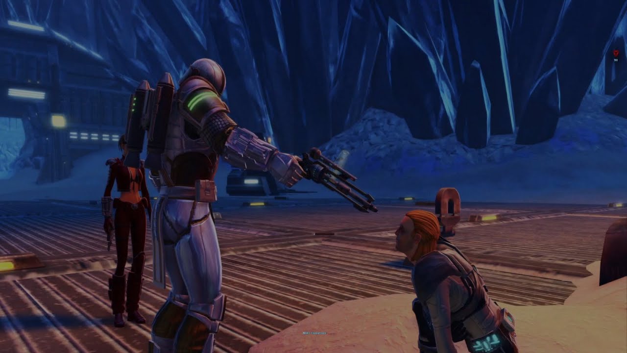 SWTOR - Bounty Hunter Rescuing Torian - YouTube