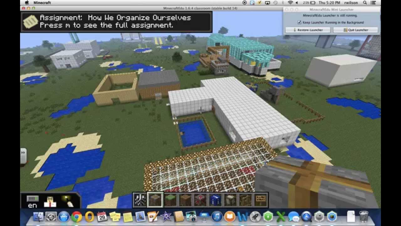 MinecraftEdu for Beginners Part 2 - YouTube