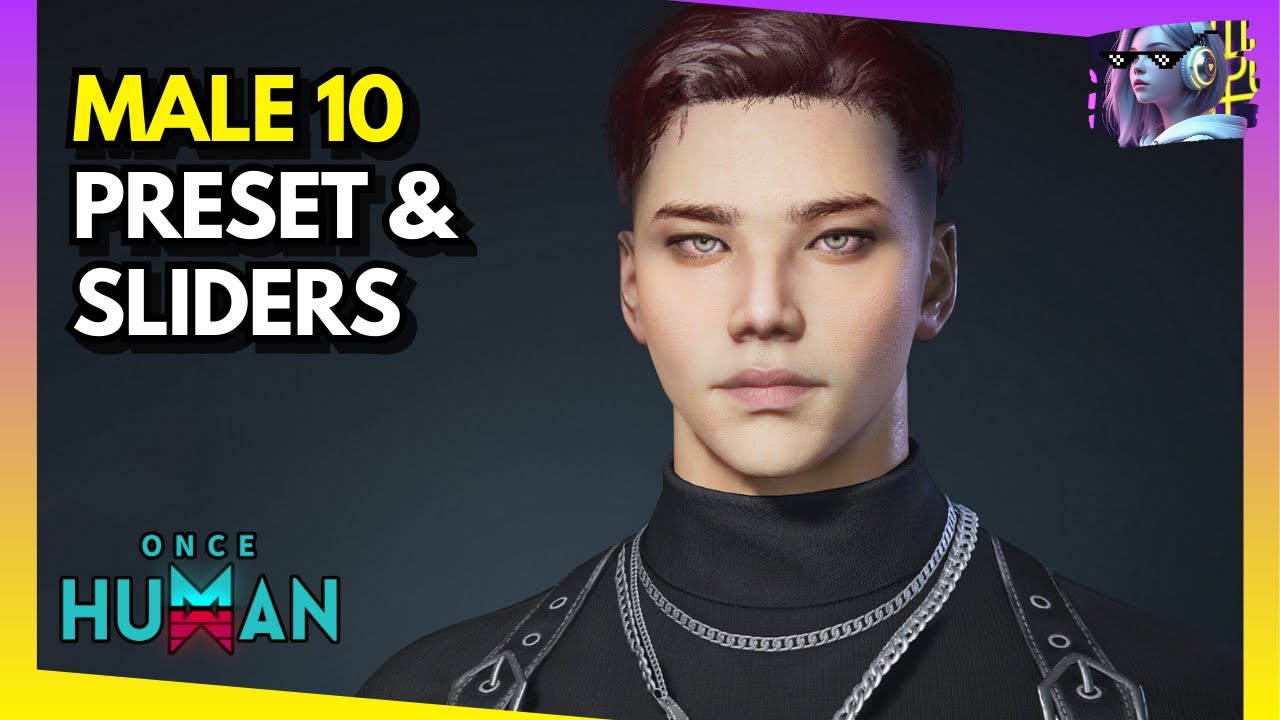 You Won’t Find a Handsomer Male Preset in Once Human! | Asian Male ...