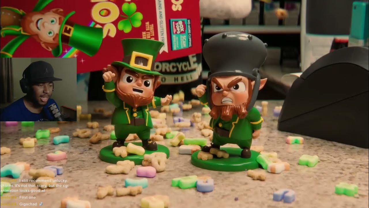 Reacting to Unlucky Charms Short Animated Film - YouTube