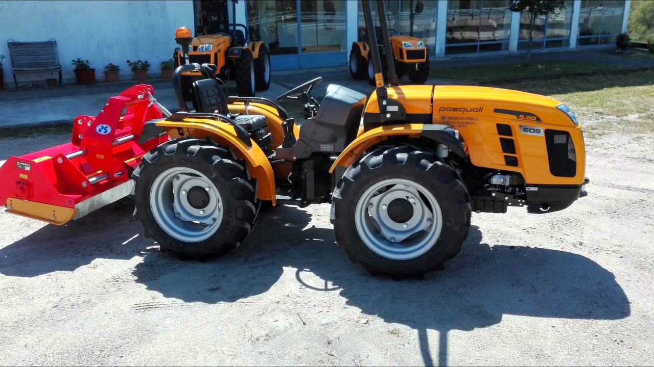 PASQUALI EOS 5.60 CON TRITURADORA JGN - YouTube