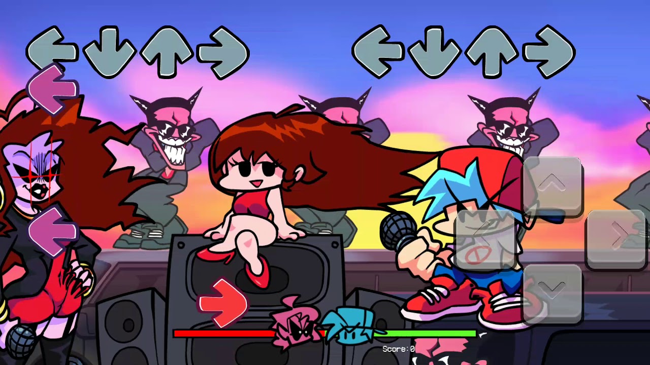 fnf high easy mode - YouTube