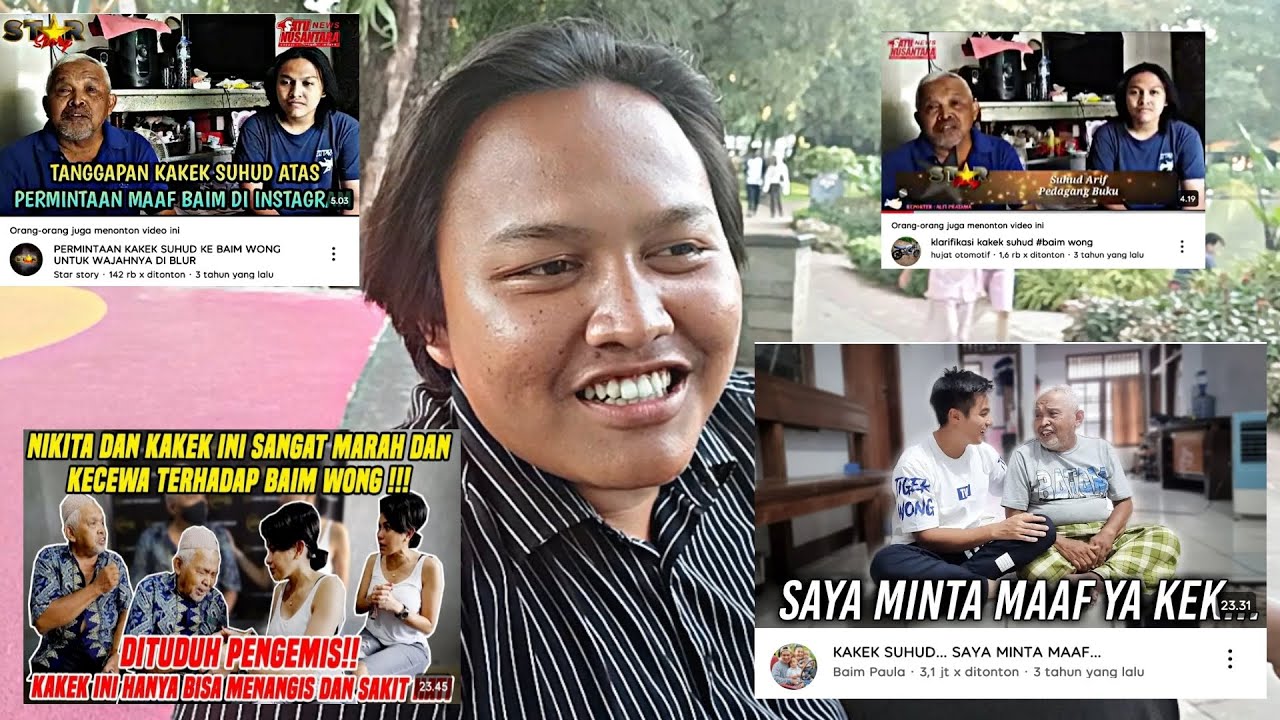 CUCU KAKEK SUHUD KLARIFIKASI KEJADIAN BAIM WONG DAN KAKEK SUHUD # ...