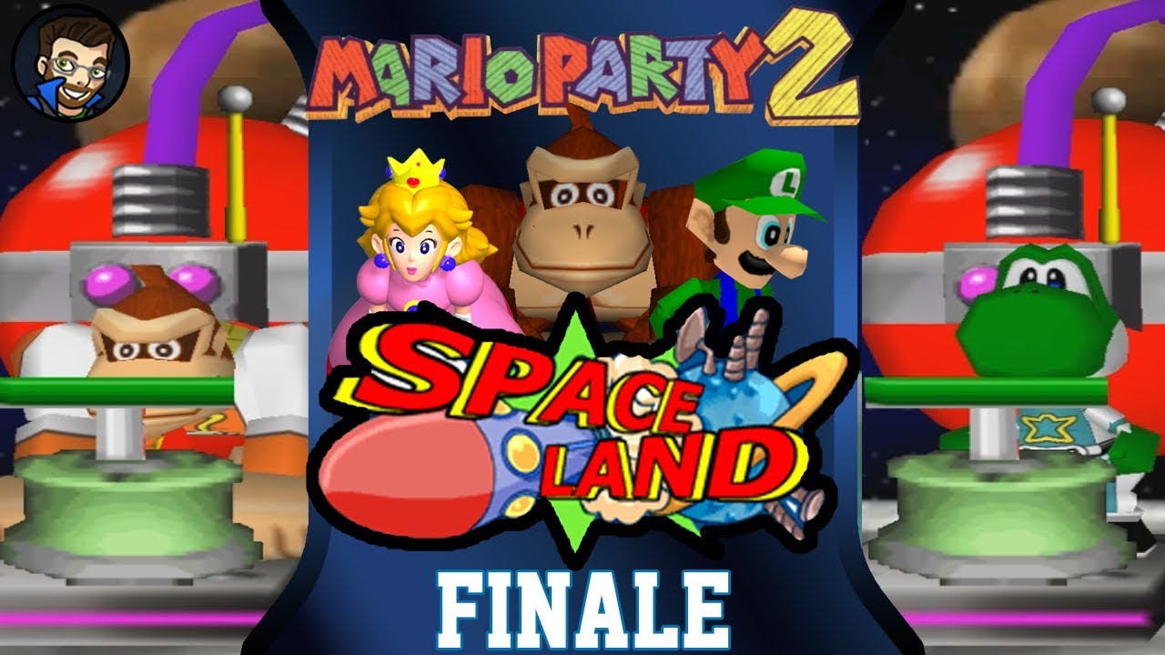 Mario Party 2 (Multiplayer) | Space Land - Part 5/5 (FINALE) - YouTube