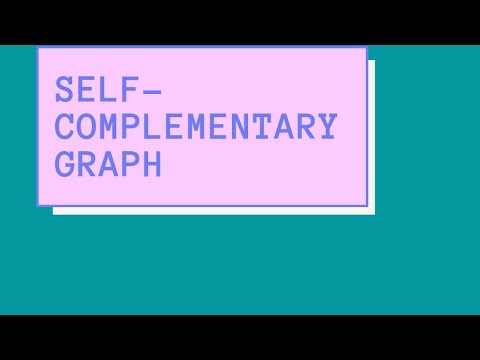 Complement Of A Graph || Self-Complementary Graph || Union and Intersection Of two Graphs. - YouTube