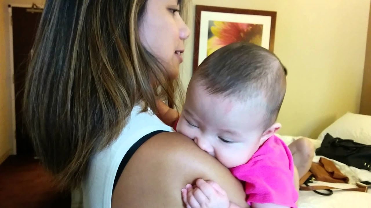 Baby Girl's First Raspberries - YouTube