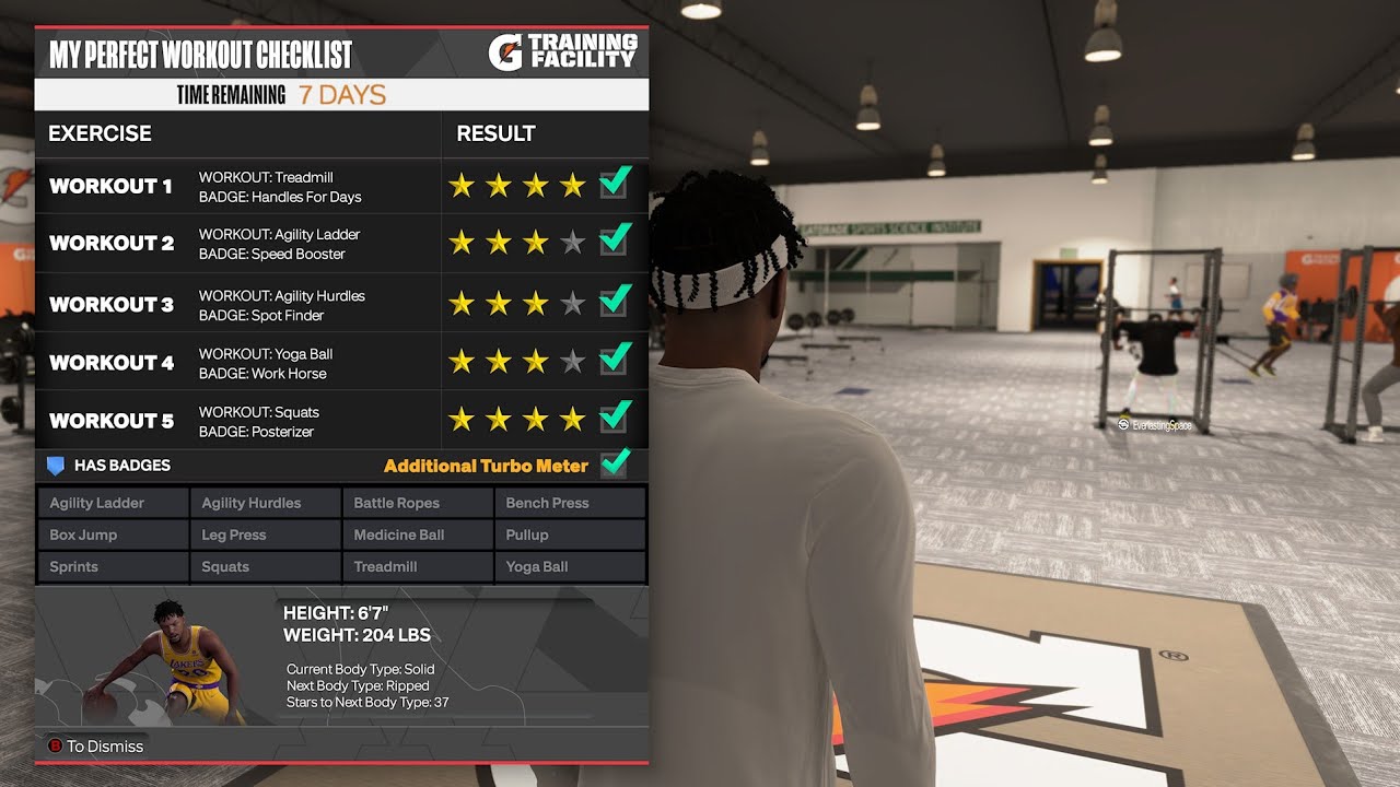 Get A Extra Stamina Bar In Nba2k24 (Weekly Workout Tips) - YouTube
