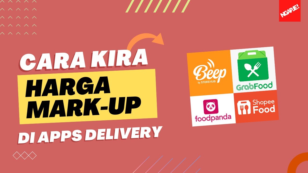 CARA KIRA HARGA MARK-UP DI APPS DELIVERY - YouTube
