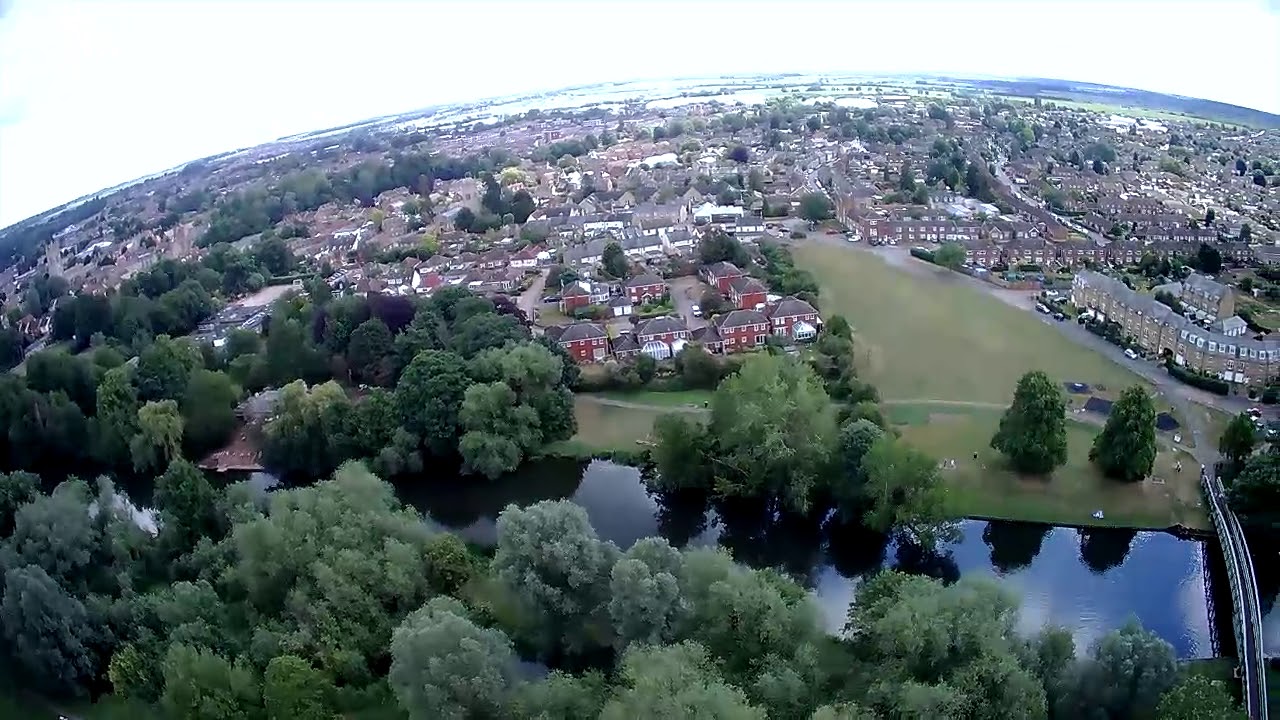St Neots from the TOP - Riverside Park / Drone Video - YouTube