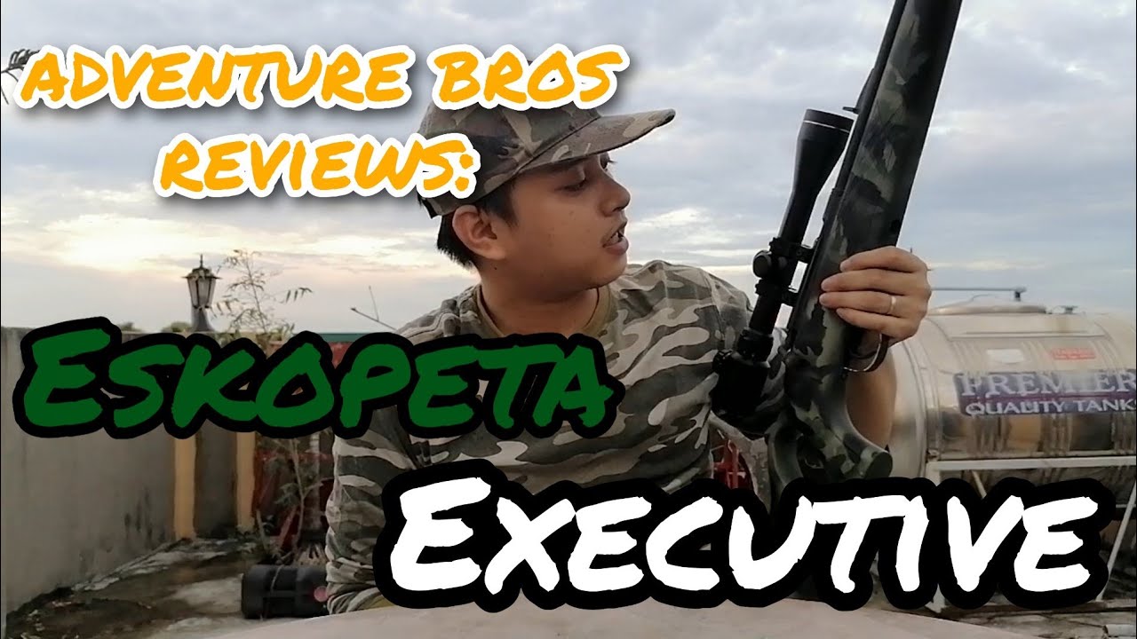 Eskopeta "EXECUTIVE" air rifle REVIEW (Cheap but quality) *MADE IN ...