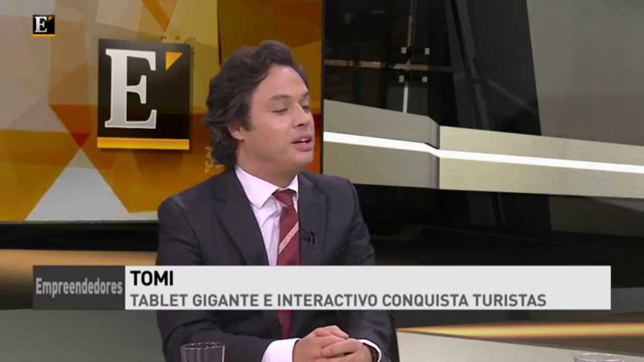 TOMI: Giant and interactive tablet conquers tourists - YouTube