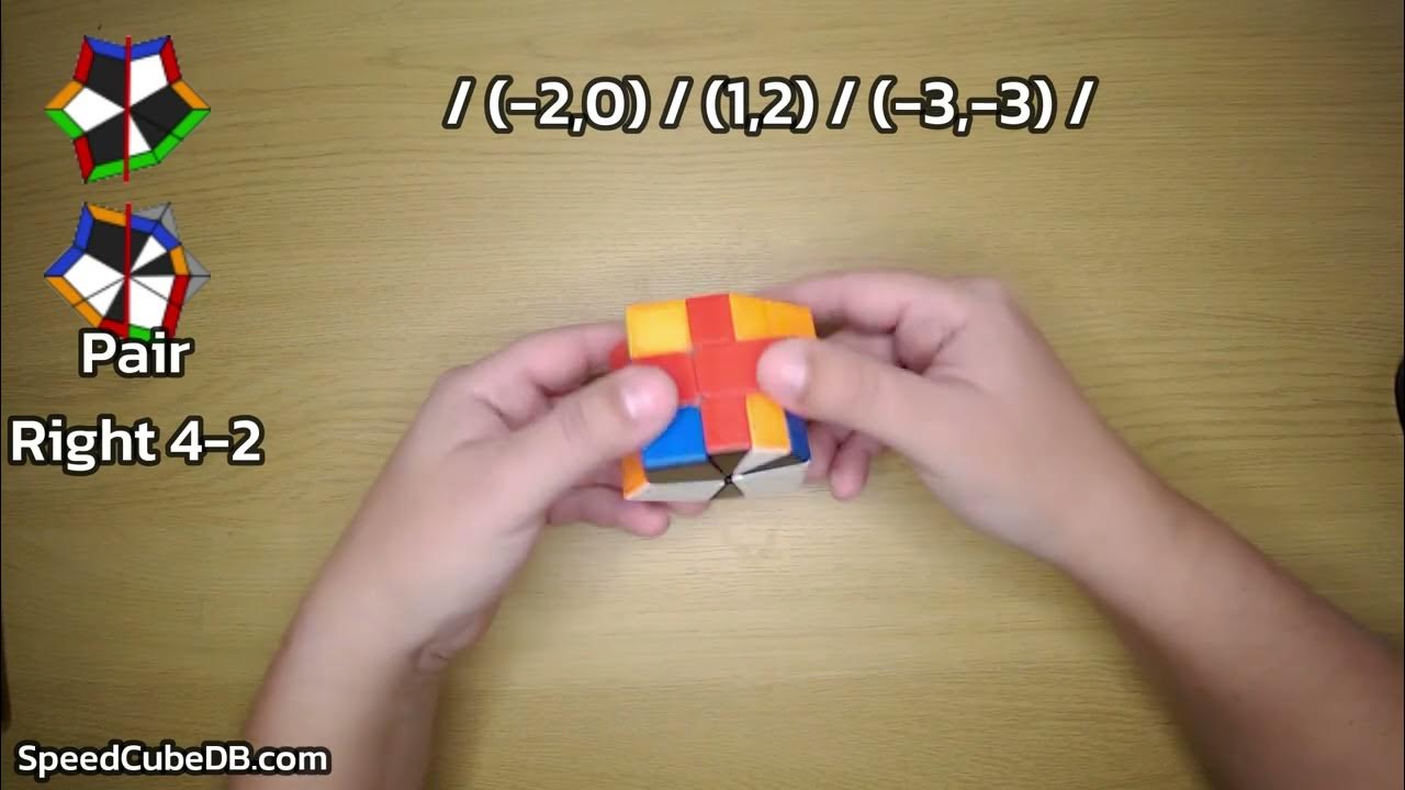 Square1 Algorithms, CubeShape - Pair / Right 4-2 - YouTube
