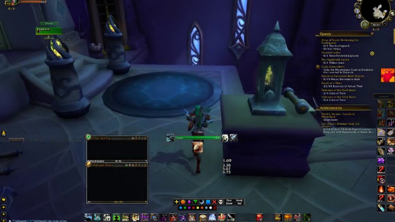 Tour of a fully cleared Nighthold raid instance. - YouTube