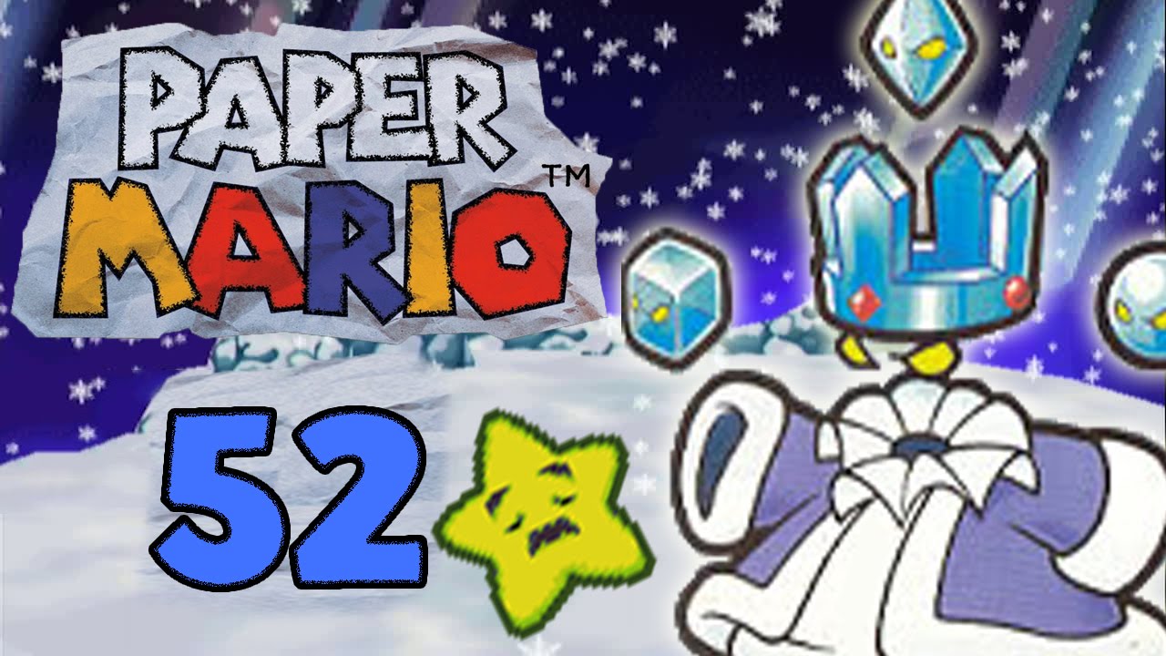 PAPER MARIO 📄 #52: Wie ein Noob im Kristallkönig-Battle... - YouTube