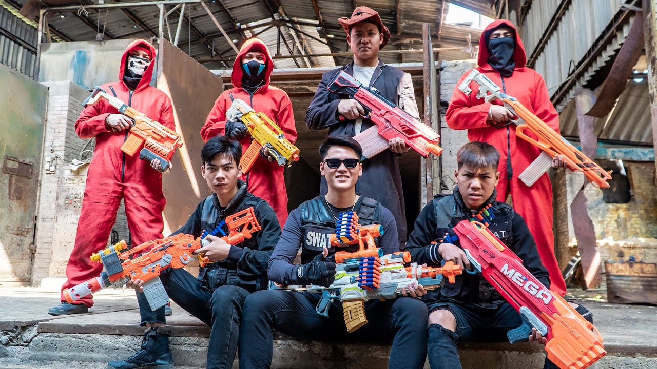 Nerf Guns War : No1 Assassin S.W.A.T Seal Team Nerf Guns Attack Big ...