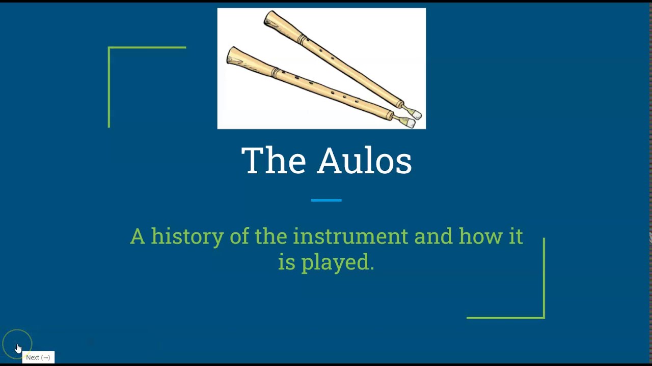 The Aulos - YouTube