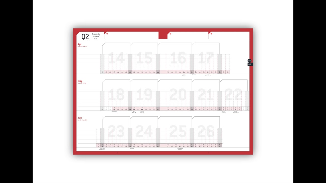 weekview Business Planner 2019 - YouTube