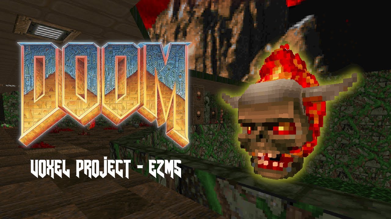 Doom Voxel Preview - E2M5 - Command Center - YouTube