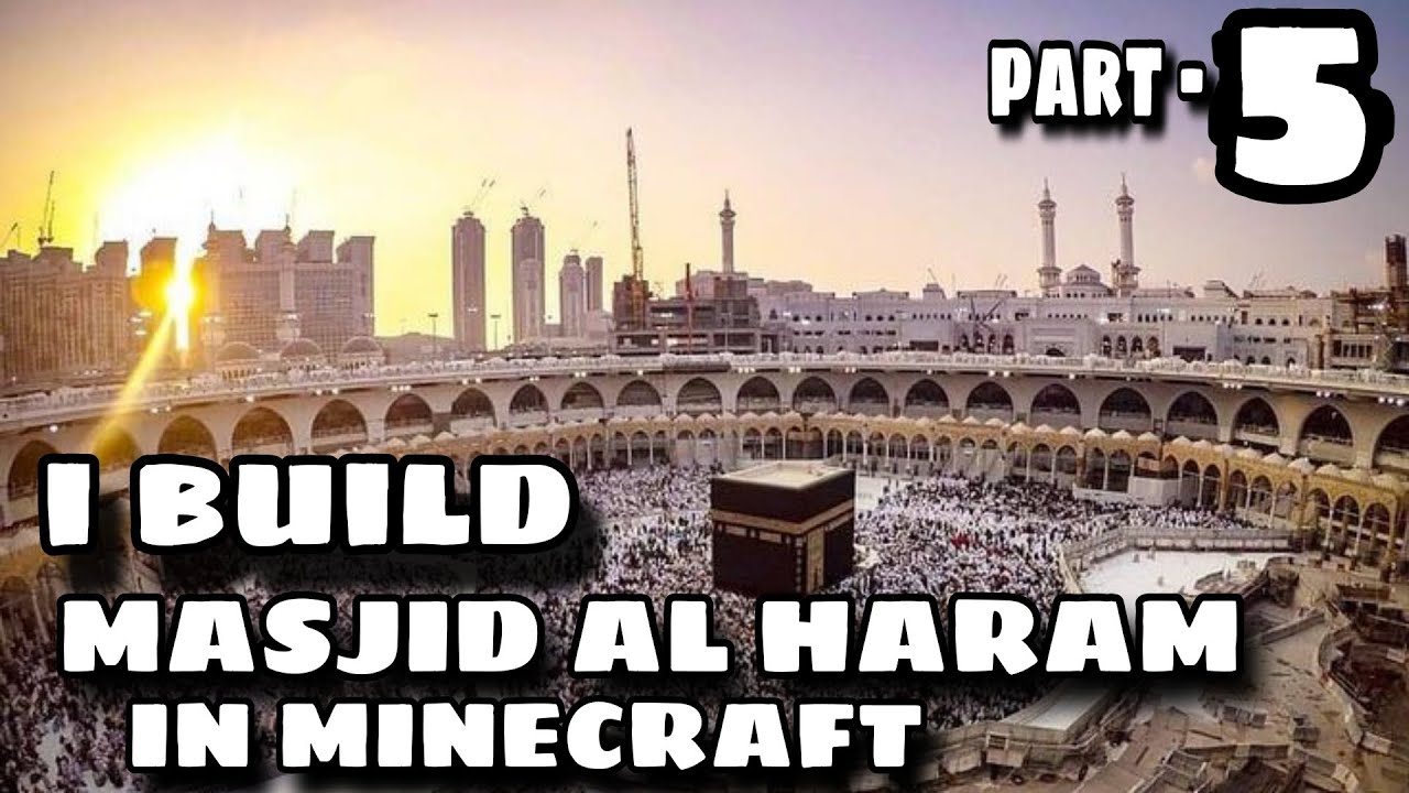 | KAABA SHARIF 🕋 AND MASJID AL HARAM IN MINECRAFT | #minecraft #viral # ...