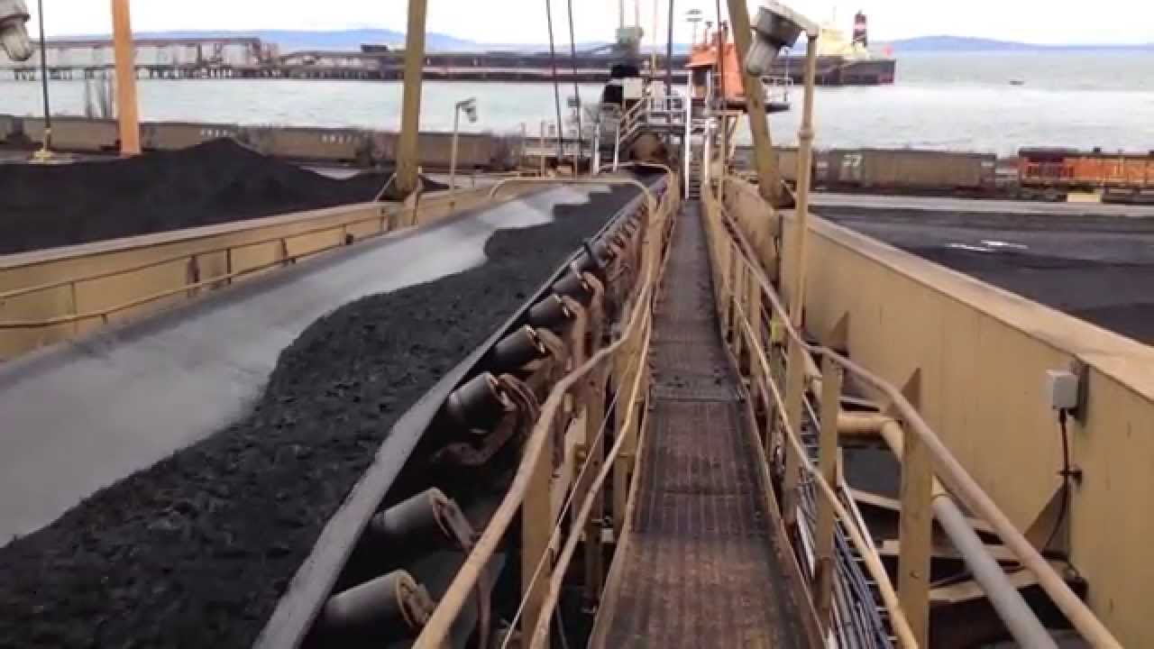 Coal Export Terminal: Rotary Rail Car Dumpers, Bucket Wheel Reclaimers ...