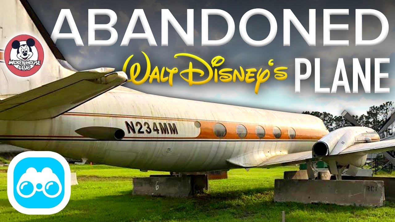 Walt Disney's Plane ABANDONED in Walt Disney World 2018! - Disney News ...
