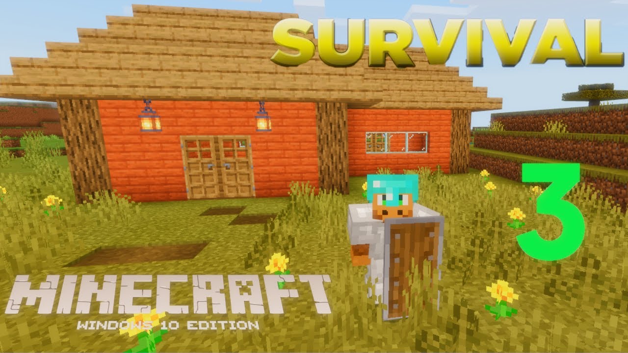 NEW STARTER HOUSE!🏠 | Monkey Survival | Minecraft Windows 10 Edition ...