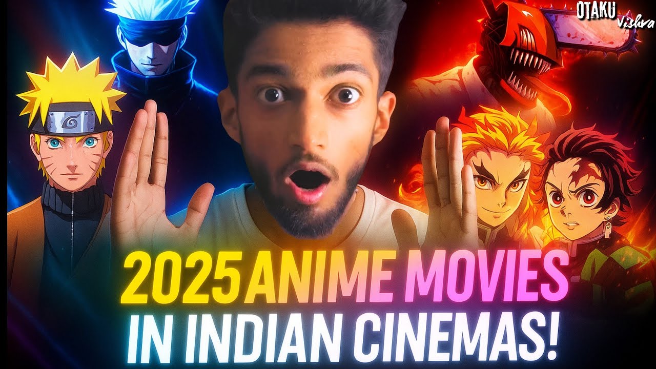 🔥 Upcoming Anime Movies 2025 Releasing in Indian Theaters – Full List ...