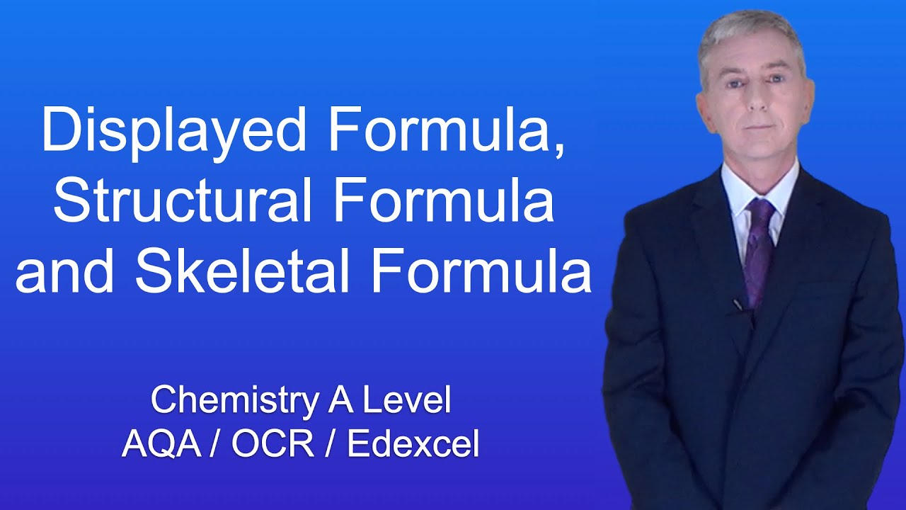 A Level Chemistry Revision Displayed Formula Structural Formula And a-level-chemistry-revision-displayed-formula-structural-formula-and