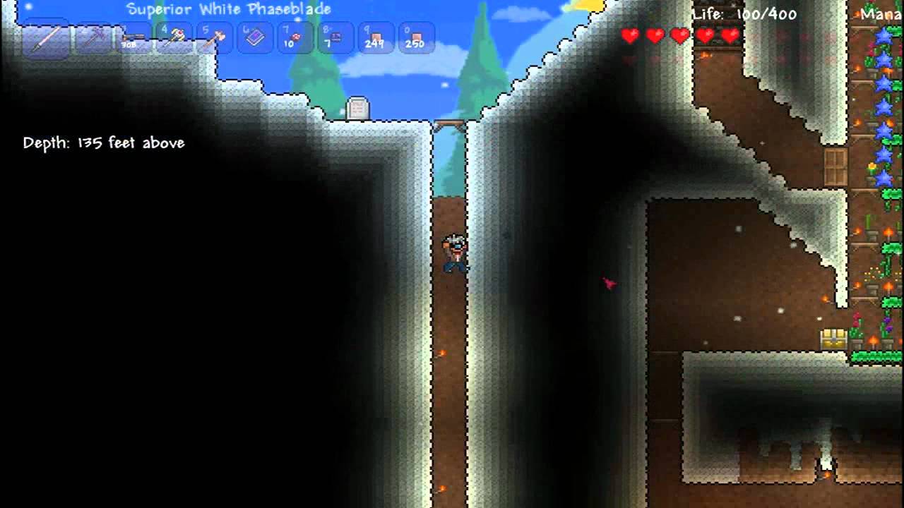 Terraria W/ Xainder Episode 24 - Molten Pickaxe of Cobalt Gathering ...