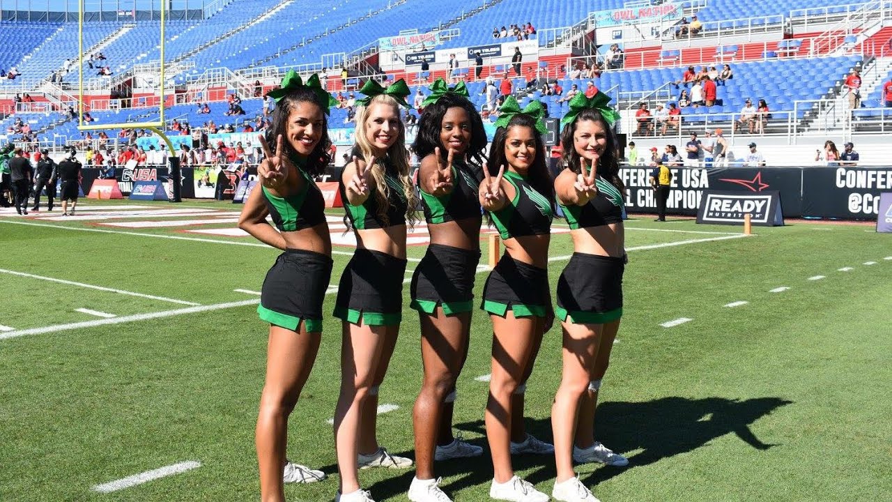 COLLEGE CHEER GAMEDAY C-USA CHAMPIONSHIP VLOG- UNT vs. FAU - YouTube