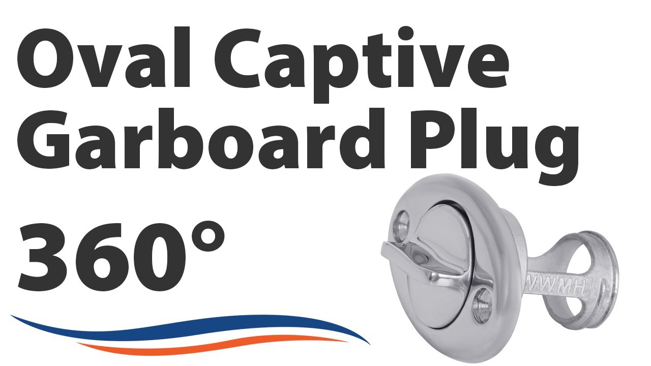 White Water Stainless Oval Captive Garboard Plug | 8078S - YouTube