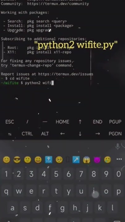 avec termux hacker wifi 2023 - YouTube