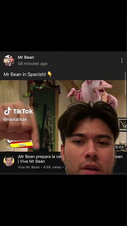 Mr. Bean vs Mr. Frijole??? - YouTube