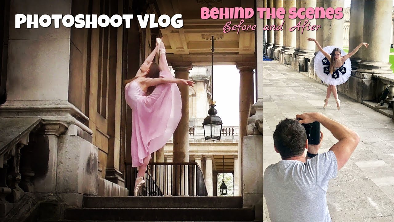 DANCER PHOTOSHOOT VLOG: BEHIND THE SCENES BEFORE AND AFTER - YouTube