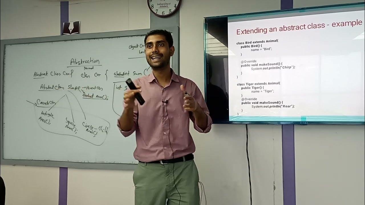 Object Oriented Programming | Lecture - 10 | CSE | DKS | University of Scholars - YouTube