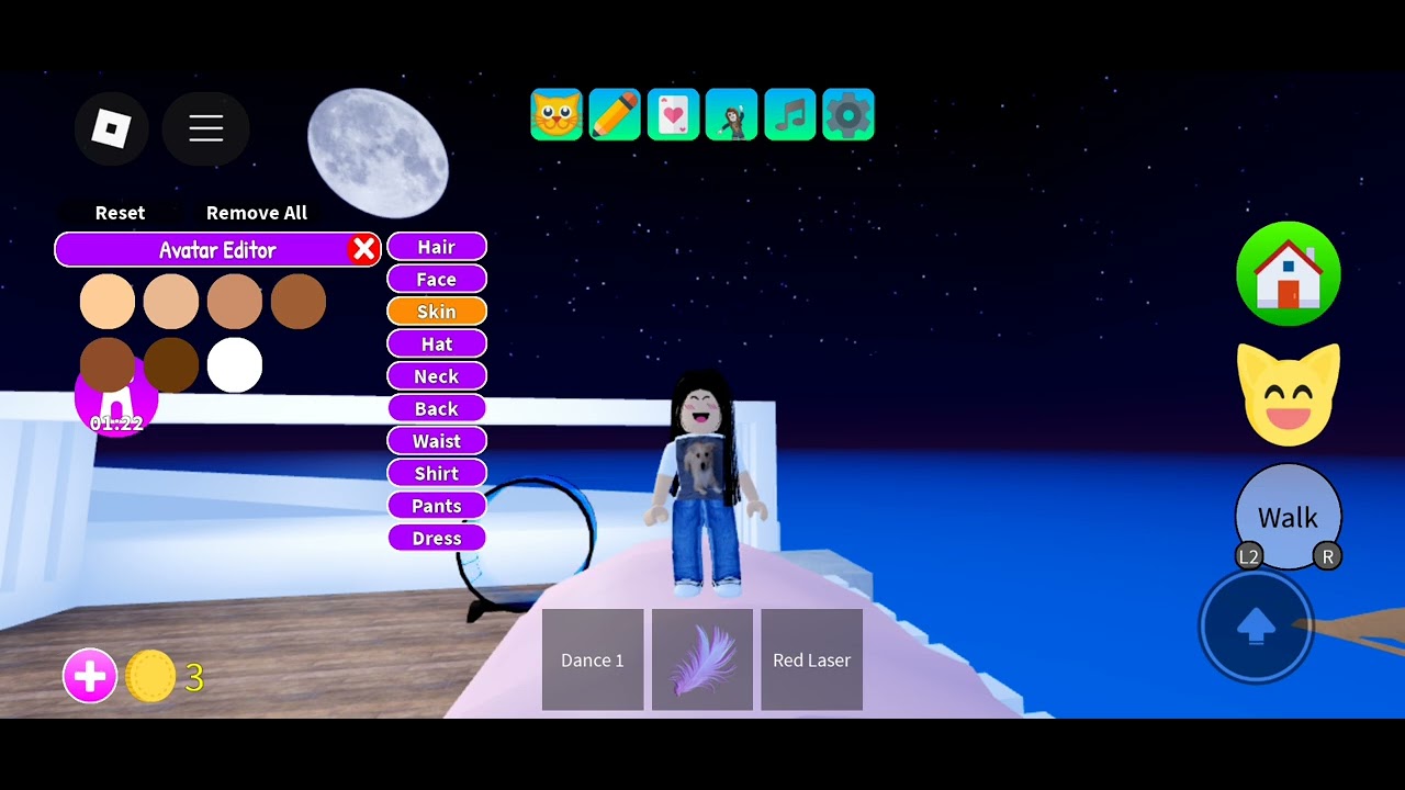 Roblox Lina transformation to EVIL Lina - YouTube