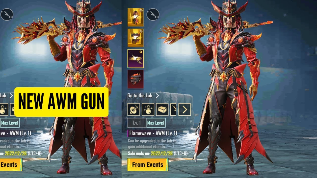 New AWM SKIN | mad malllu pubgmobiles | AWM GUN | free skin - YouTube