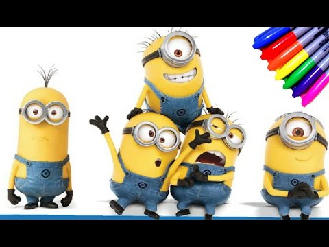 Minions Mini Best of Funny Minions Coloring Book | Coloring Pages Fun ...